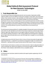 New Publication: Global Safety & Risk Assessment Protocol for New ...